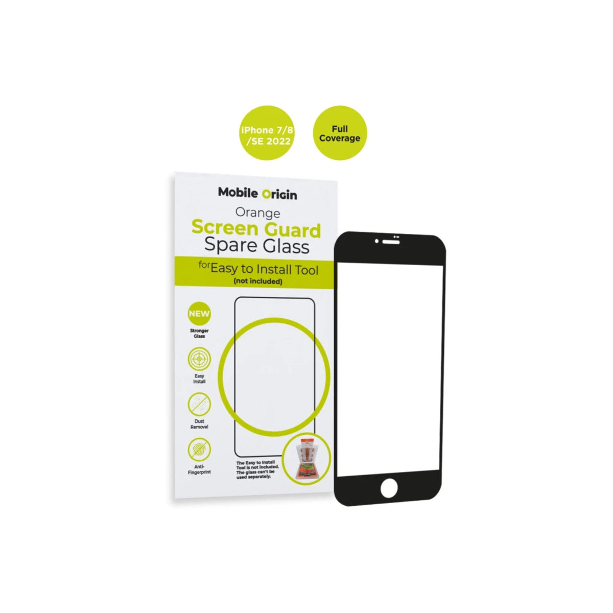 Ochranné sklo pro iPhone SE (2022/2020) /8/7 Mobile Origin Screen Guard ...