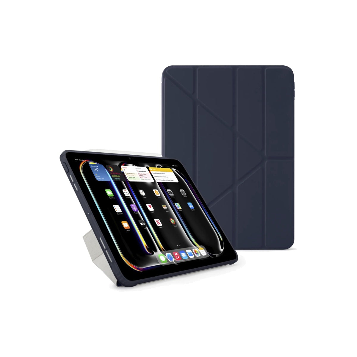 Kryt na iPad Pro 11" (24/25) Pipetto Origami No1 Original Case - tmavě ...